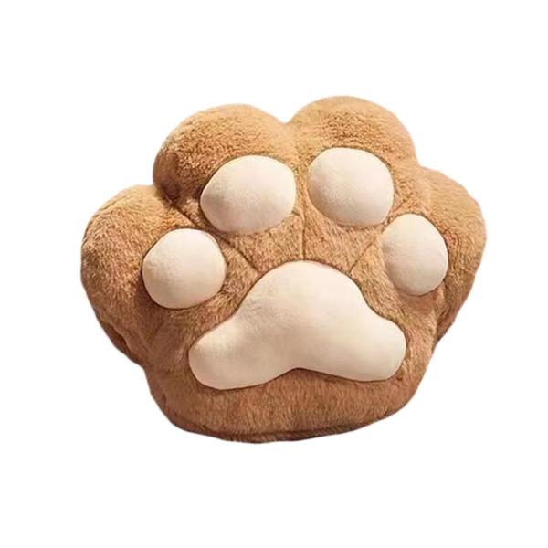 ・【Multi functional design】The cat pillow integrates pillows and hand warmers. The hand is placed inside the pillow for e...