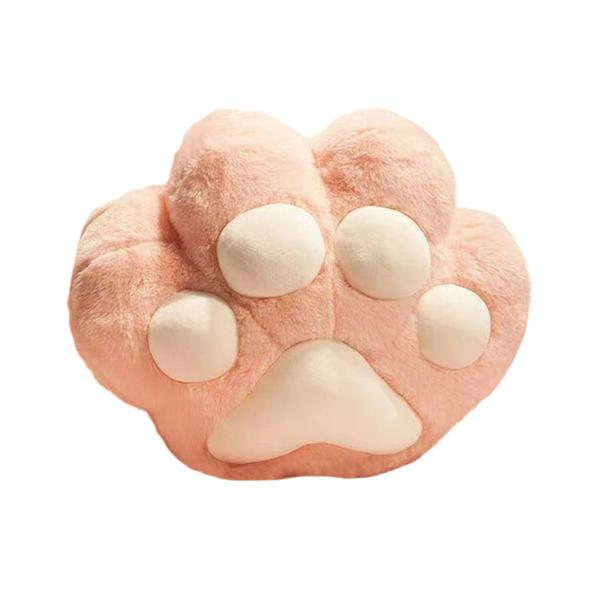 ・【Multi functional design】The cat pillow integrates pillows and hand warmers. The hand is placed inside the pillow for e...