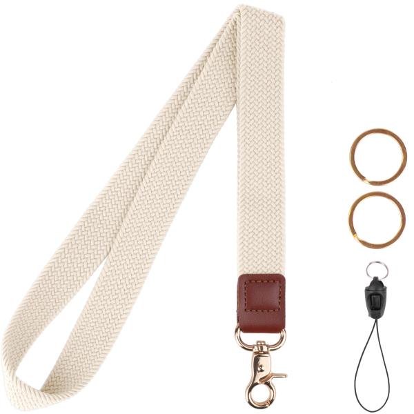 ・Upgraded Lanyard: Say goodbye to bulky traditional neck straps with our ultra-light, high-density nylon woven design. E...