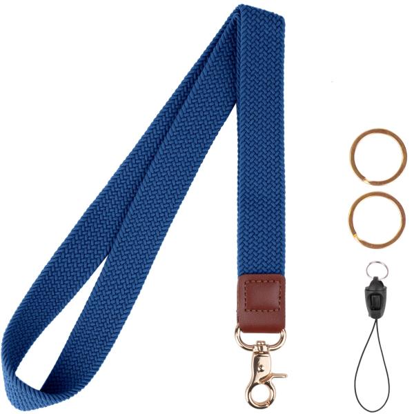 ・Upgraded Lanyard: Say goodbye to bulky traditional neck straps with our ultra-light, high-density nylon woven design. E...