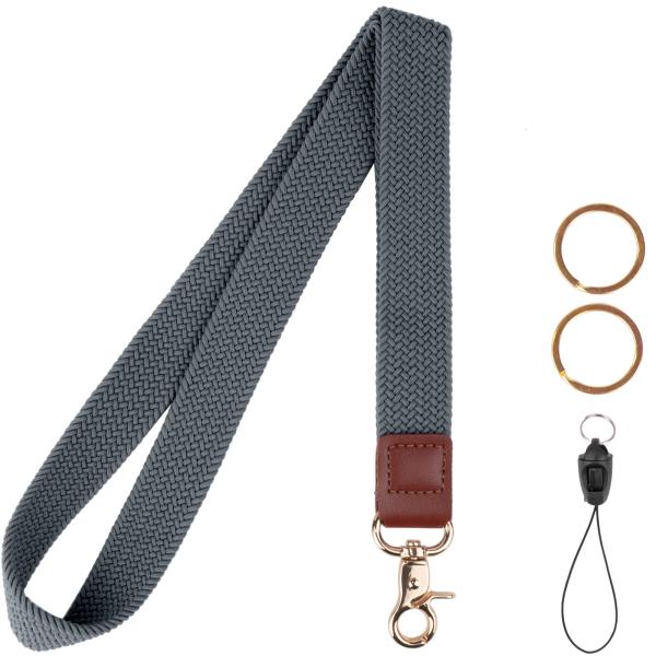 ・Upgraded Lanyard: Say goodbye to bulky traditional neck straps with our ultra-light, high-density nylon woven design. E...