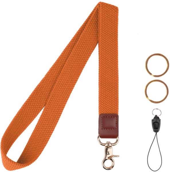・Upgraded Lanyard: Say goodbye to bulky traditional neck straps with our ultra-light, high-density nylon woven design. E...