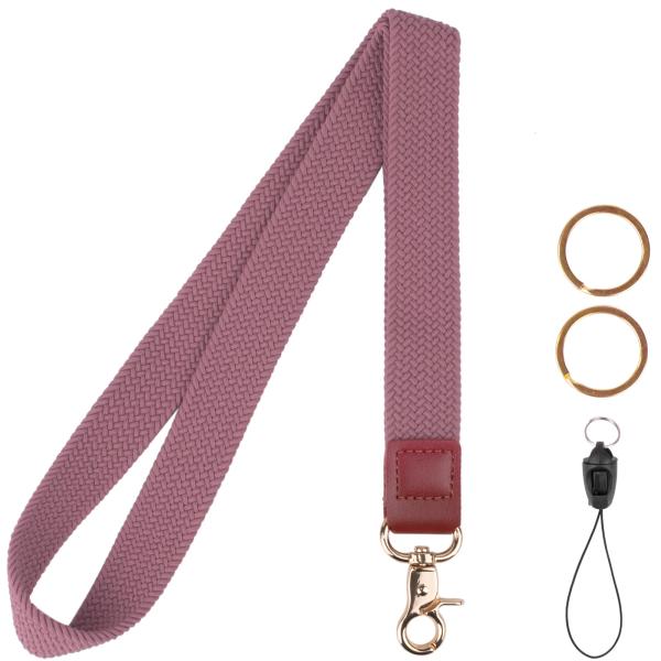 ・Upgraded Lanyard: Say goodbye to bulky traditional neck straps with our ultra-light, high-density nylon woven design. E...