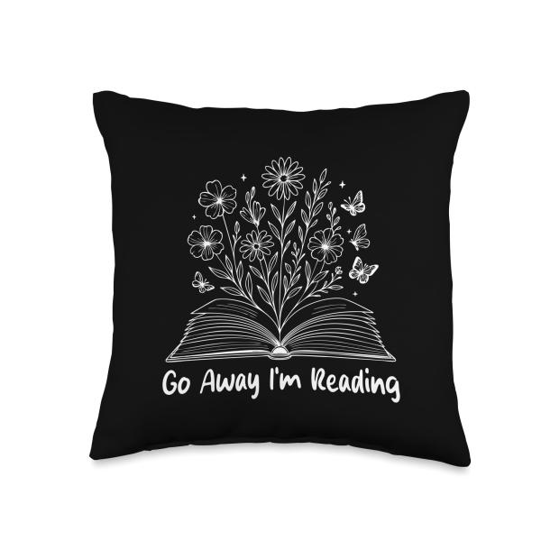 ・Celebrate your love for reading with this floral "Go Away I'm Reading" design. Perfect for book lovers, booktroverts, l...