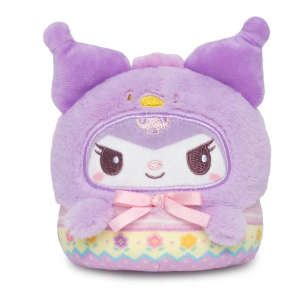 ・Compact Reversible Plushie: This 4-inch Kuromi plush flips between two expressive sides for quick, playful mood changes...