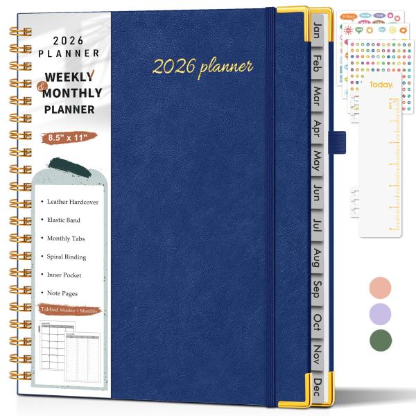 ・【2026 Planner Overview】From January 2026 - December 2026, providing a fresh start for a year! Our 2026 daily schedule p...