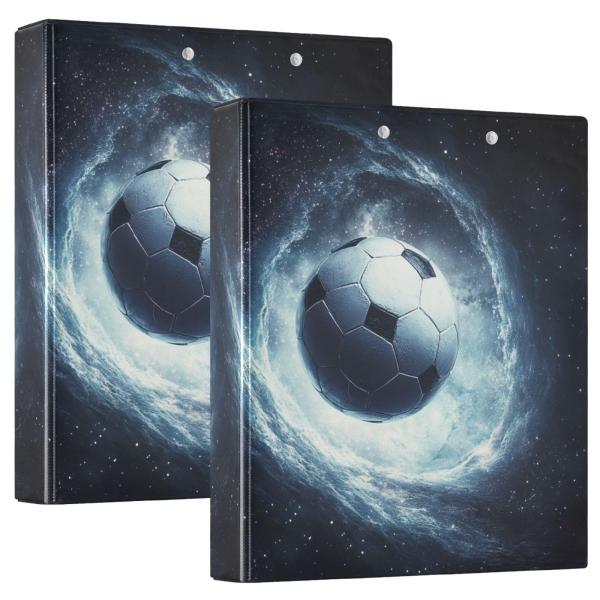 ・Material：The ring round binder Stay organized and efficient with this 3 Ring Binder, made from high-quality PVC materia...