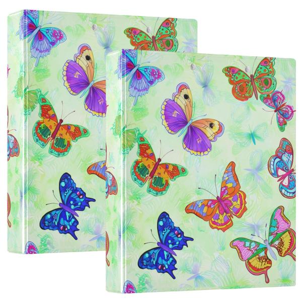 ・Size: Measuring at 12.4x10.63x2.36 inches, this binder with 3 D-shaped 1.5-inch rings that can hold up to 200 sheets of...
