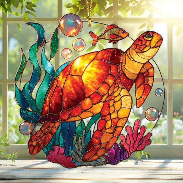 ・Perfect Size: Measures 3.4 x 3.4 x 0.33 inches, ideal for Christmas trees, car rearview mirrors, or decorative displays...