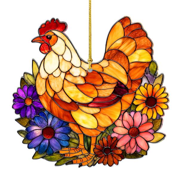 ・Perfect Size: Measures 3.4 x 3.4 x 0.33 inches, ideal for Christmas trees, car rearview mirrors, or decorative displays...