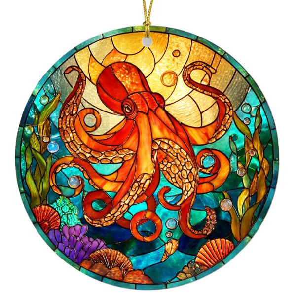 ・Perfect Size: Measures 3.4 x 3.4 x 0.33 inches, ideal for Christmas trees, car rearview mirrors, or decorative displays...