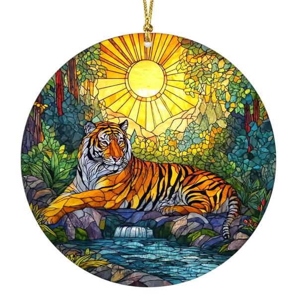 ・?Perfect Size: Measures 3.54 x 3.54 x 0.12 inches, ideal for Christmas trees, car rearview mirrors, or decorative displ...