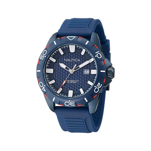 ・IP Blue 44mm recycled (90%) stainless steel case with mineral glass crystal.・Blue dial three hands movement with date a...