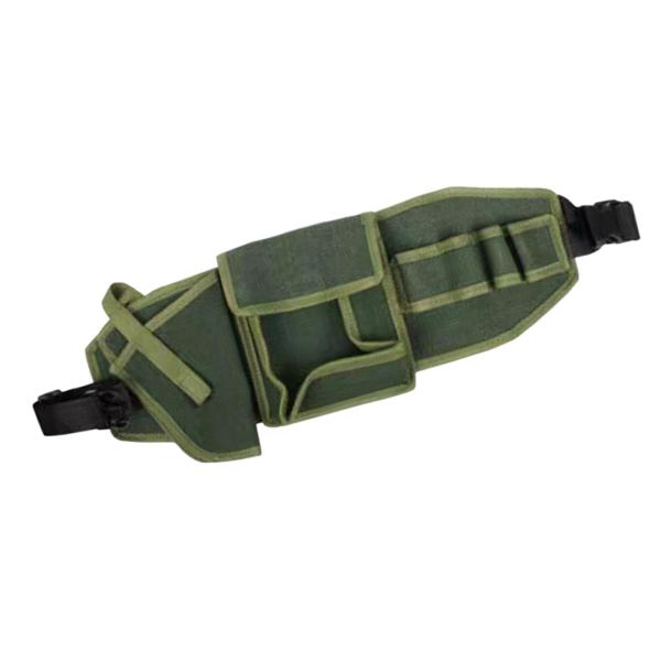 ・【Portable Design】: The tool belt has an adjustable waist strap, can adapt to different waist sizes, is comfortable to w...
