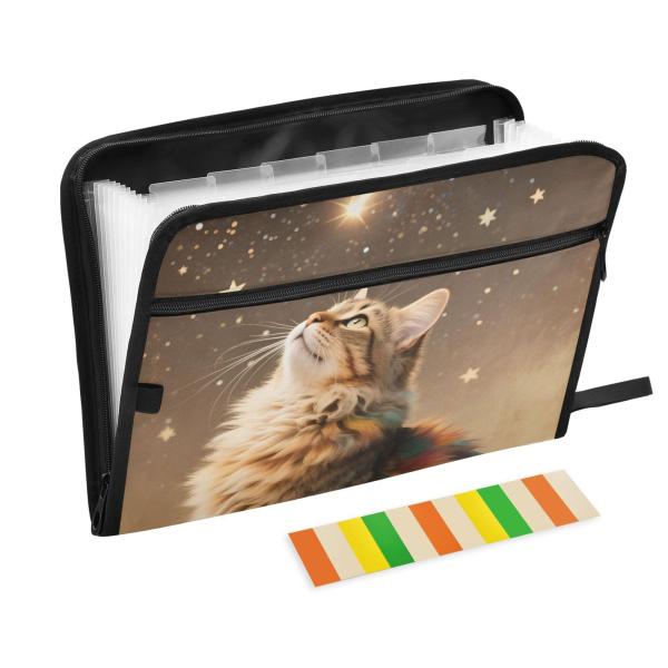 ・Large Capacity: File Jackets size 14.1 x 10.6 x 0.7 inch/36 x 27 x 2 cm. This File Folder Organizer has 13 Pockets Per ...