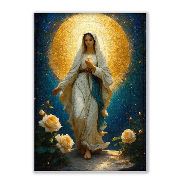 ・Product: Our game puzzle product contains 1000 wooden puzzle pieces and a high-definition original poster. Finished siz...