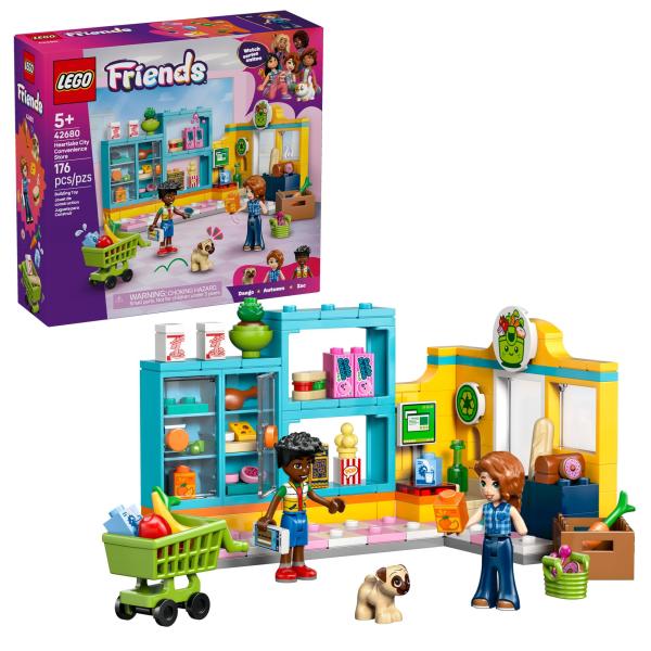 ・PRETEND PLAY TOY FOR KIDS - The LEGO Friends Heartlake City Convenience Store (42680) building toy for girls and boys a...