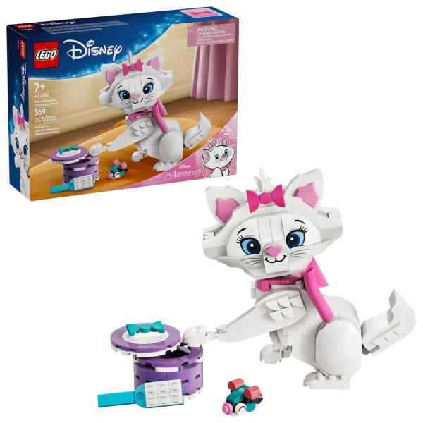 ・BUILD A DISNEY ICON - Meet the sassiest (and most adorable) kitten in Disney history with the LEGO Disney The Aristocat...