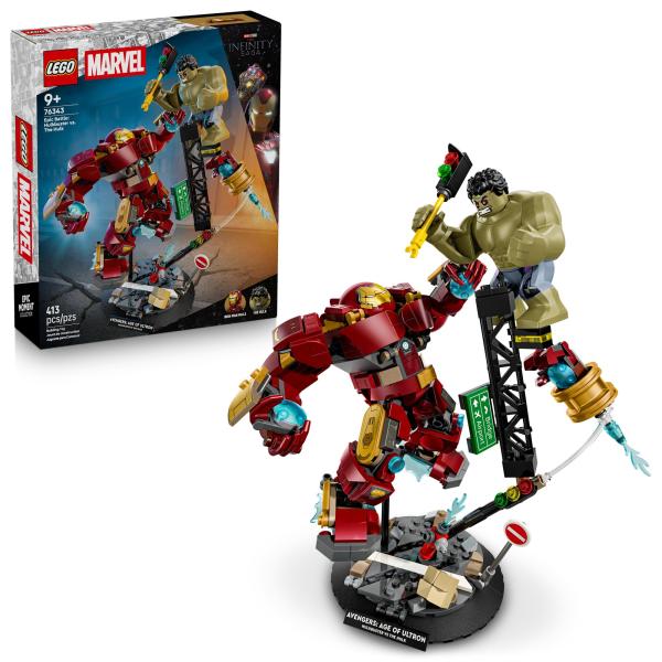 ・EPIC AVENGERS SHOWDOWN - Kids build an iconic battle scene with the LEGO Marvel Epic Battle: Hulkbuster vs. The Hulk (7...