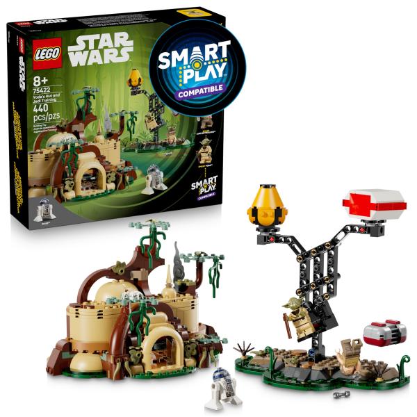 ・COMPATIBLE WITH LEGO SMART PLAY - Help Luke Skywalker become a Jedi master during his training with Yoda. Use the LEGO ...