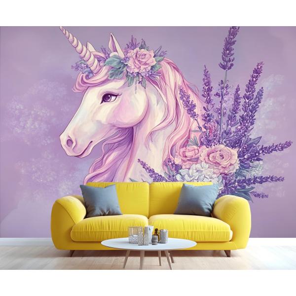 ・Mural Size: The overall size of the mural is 98.4"W x 68.9"H. This mural wallpaper is cut into 5 pieces for easy instal...