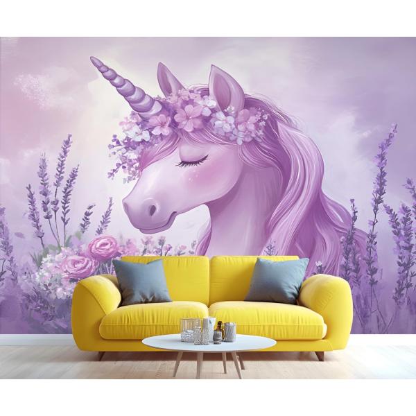 ・Mural Size: The overall size of the mural is 110"W x 79"H. This mural wallpaper is cut into 6 pieces for easy installat...