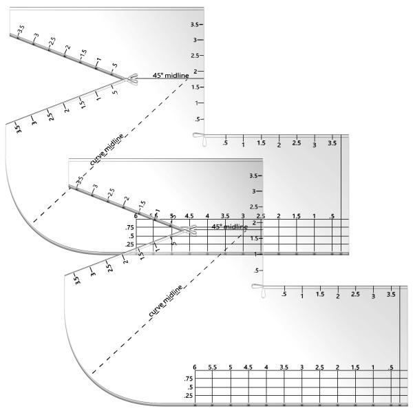 ・透明アクリル構造:クリスタルクリアで頑丈な3mmアクリル製で、生地の正確な位置合わせとクリーンカットを実現。耐久性のあるデザインで曲がりにくく、45mmのカッターでスムーズな回転を実現。ボックスのコーナー、カーブ、バッグのエッジに再現可能...