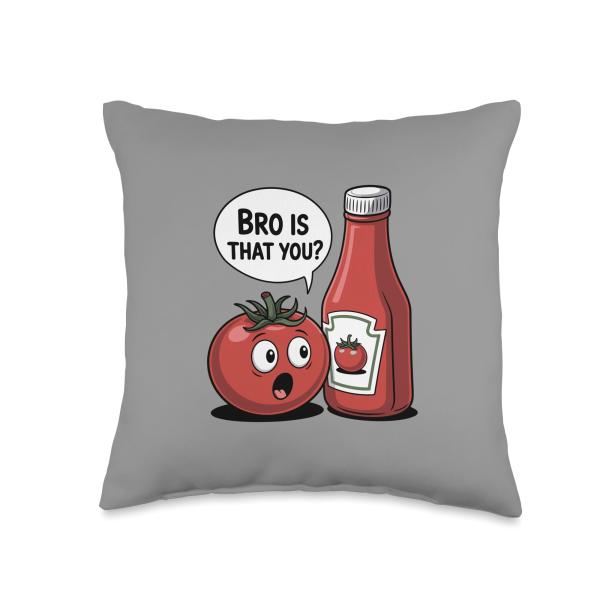 ・Hilarious tomato and ketchup cartoon with surprised expressions and clever food pun makes this perfect for adults who l...
