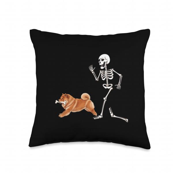 ・Are you looking for a funny halloween dog design? Then this Chow Chow and skeleton halloween design is just what you ne...