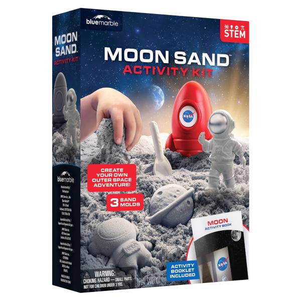 ・1.5ポンドのムーンサンド - 1.5ポンド (0.68 kg)の公式ムーンサンド。手に素晴らしい感触。形を保ち、乾燥しないので、無限の創造的な遊びができます。・宇宙をテーマにした感覚の楽しみ - 付属のプレイトレイにムーンサンドを入れ、...