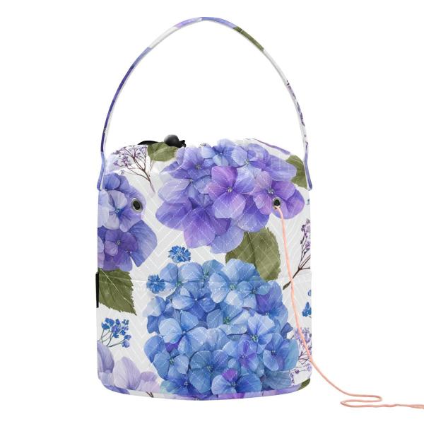 ・Fashion: The yarn bag is made of 100% polyester wave stitched material, which is reusable, practical, stylish and uniqu...