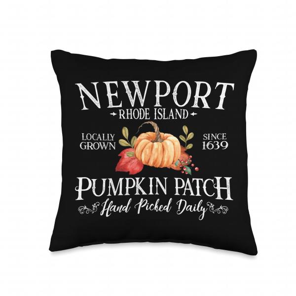・Newport Rhode Island pumpkin patch since 1639 pumpkin picking Fall tee for men or women, kids, teens or youth. Historic...