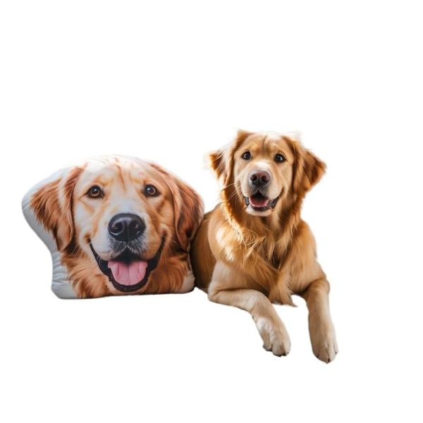 ・PERSONALIZED PET PILLOW: Transform your pet's photo into a custom-shaped pillow; a unique and heartfelt memorial gift f...