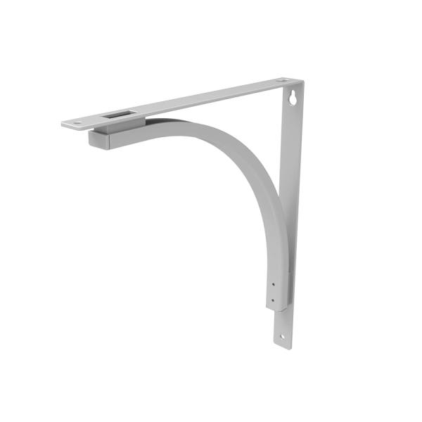 ・STYLISH REVERSIBLE BRACKET DESIGN: Accommodates 12-inch Deep or 16-inch Deep Ventilated or Solid wood shelf. Perfect ad...