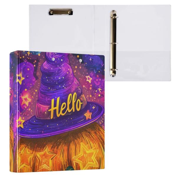 ・3-Ring Binder: 1.5 Inch D-ring Binder can hold 200 sheets of A4 paper. You can easily take it out to use or browse.・Mat...