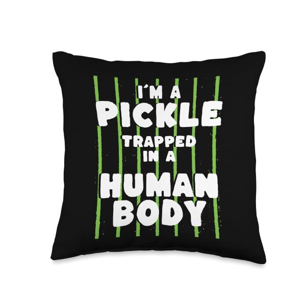 ・Im A Pickle Trapped In A Human Body motif with vegetables pickles cucumber design.・This pickled cucumber salad cucumber...