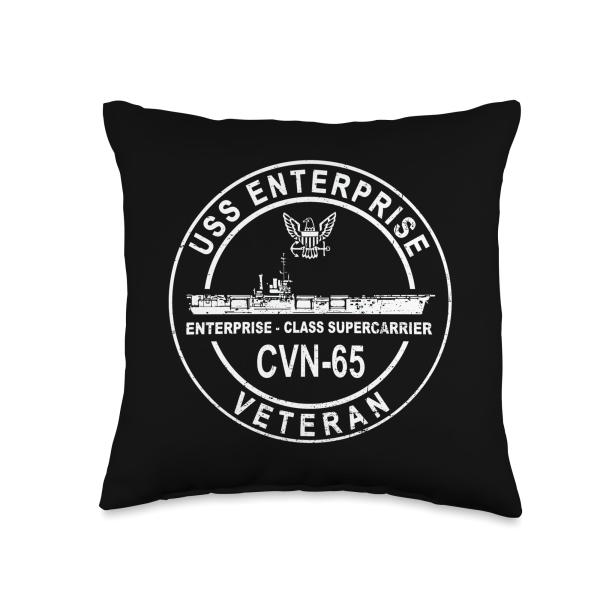 ・USS Enterprise (CVN-65) Aircraft Carrier with American Flag. A must purchase for all american military aircraft carrier...