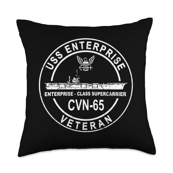 ・USS Enterprise (CVN-65) Aircraft Carrier with American Flag. A must purchase for all american military aircraft carrier...