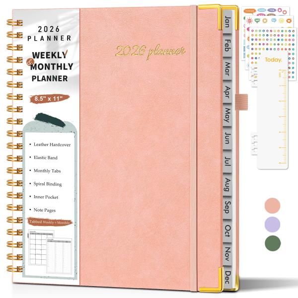 ・【2026 Planner Overview】From January 2026 - December 2026, providing a fresh start for a year! Our 2026 daily schedule p...