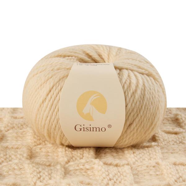 ・内容:100%非常に贅沢なメリノウール。・仕様:82yd / 75 m ( 1.76 oz / 50 g )、針サイズ:6mm、1ボール * 50g。・【優れた調達力】メリノウールはメリノ羊由来の素材で、柔らかさ、光沢、通気性など抜群の特...