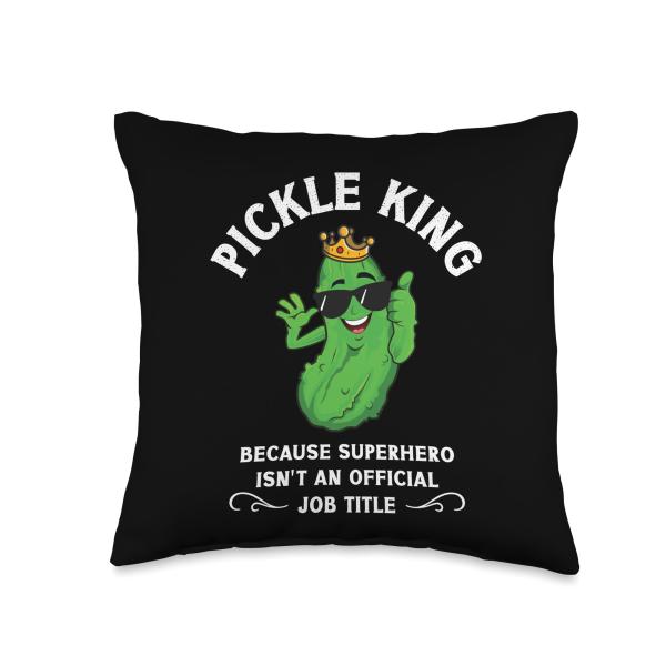 ・Pickle King motif with cucumber pickles cucumber vegetables pickled cucumber design.・This pickled cucumber outfit with ...