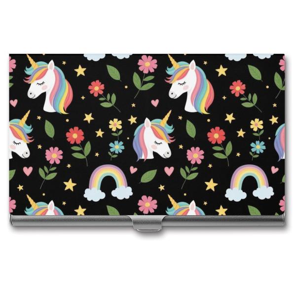 ・Slim and Compact: This business card holder size is 3.7 × 2.2 inches, it can be easily slipped into a pocket or wallet....