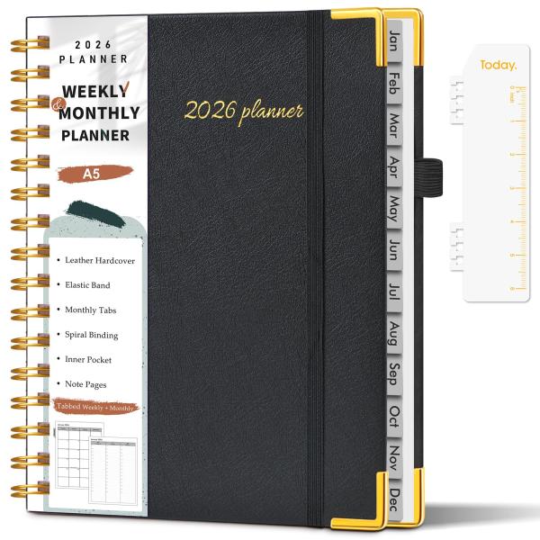 ・【2026 Planner Overview】From January 2026 - December 2026, providing a fresh start for a year! Our 2026 daily schedule p...