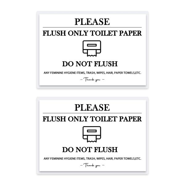 ・? Prevent Costly Plumbing Issues Clearly communicates essential rules to guests, helping to avoid clogged pipes, septic...