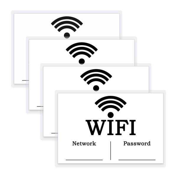 ・? Instant WiFi Access ＆ Improved Experience Say goodbye to repeatedly sharing your WiFi details. This sign allows guest...