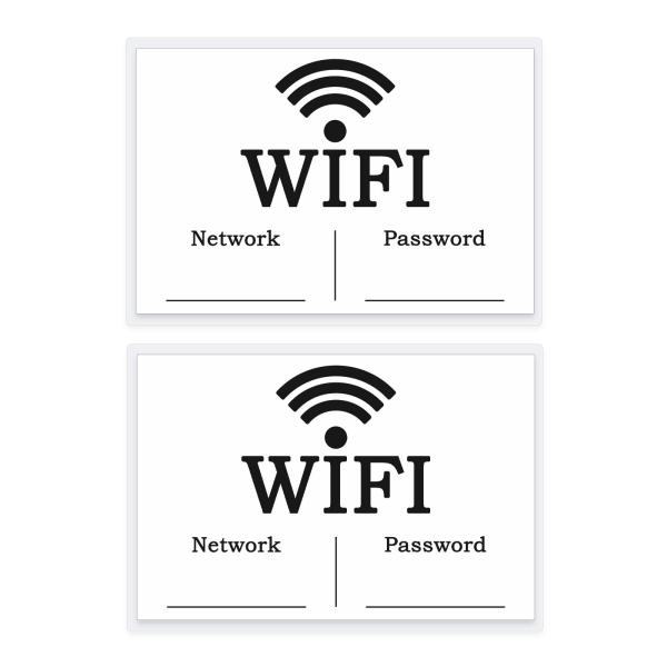 ・? Instant WiFi Access ＆ Improved Experience Say goodbye to repeatedly sharing your WiFi details. This sign allows guest...