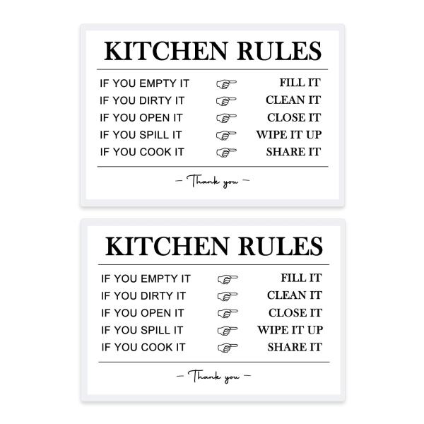 ・Air bnb Vacation Homes Holiday Home Essential 4"x6" Signs for Hosts Guests: Welcome, Wifi Network, Do Not Flush, Please...
