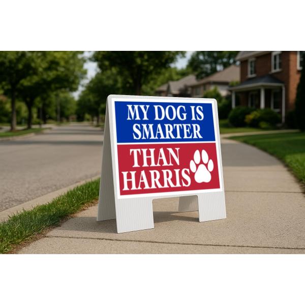・Durable Folding A-Frame Sign - Made from industrial-grade coroplast (corrugated plastic) that is lightweight, waterproo...