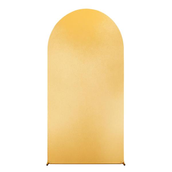 ・【Double Sided Covering】 The arch backdrop stand cover features double-sided coverage to perfectly display the backdrop ...