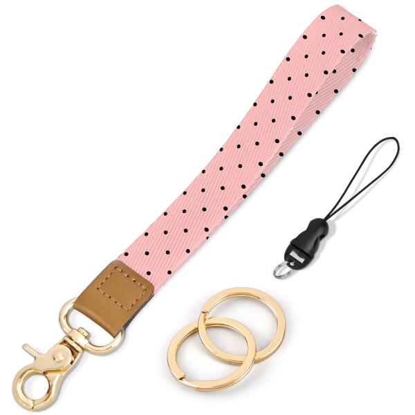 ・実用的なオフィス用品:リストレットストラップは、医師や教師などの作業者に非常に役立ち、学生の日常使用にも非常に適しています。 仕事用ID、学生証、鍵、財布、携帯電話、その他の私物をストラップキーチェーンに掛けてください。 必要なときに簡単...